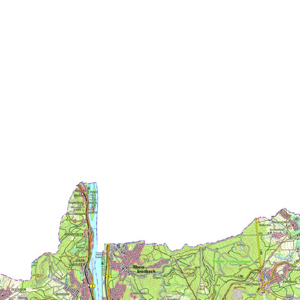 Remagen (1:50,000) Map by Landesamt fur Vermessung und ...