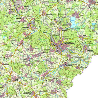 Westerburg (1:50,000) Map by Landesamt fur Vermessung und ...