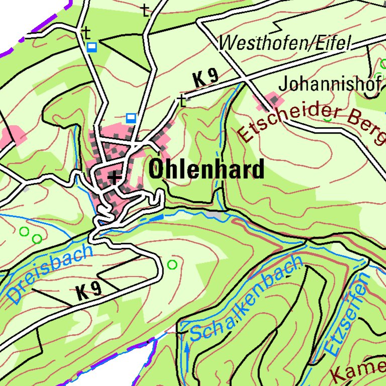 Hümmel (1:50,000) Map by Landesamt fur Vermessung und ...