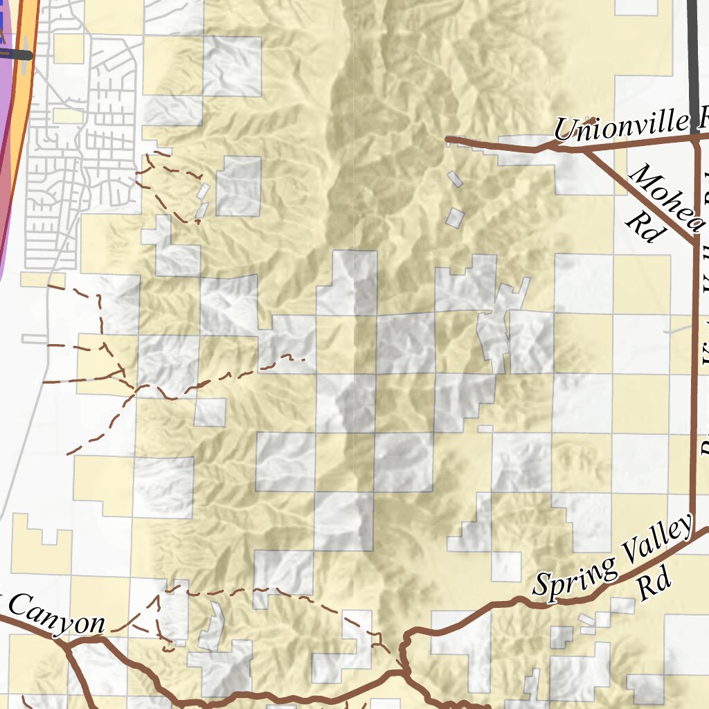 Pershing County OHV Trails Map by Nevada Department of Conservation and ...