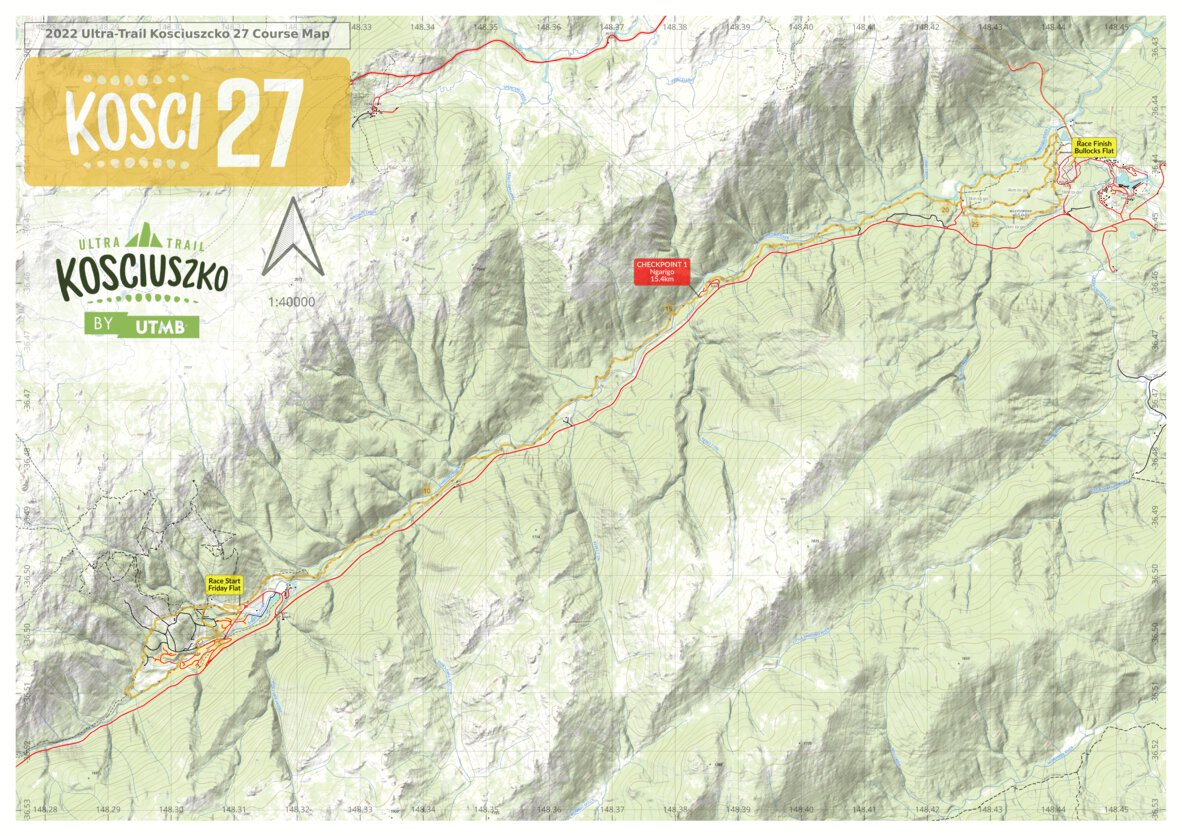 Ultra-Trail Kosciuszcko 27km 2022 Map by Bender Maps | Avenza Maps