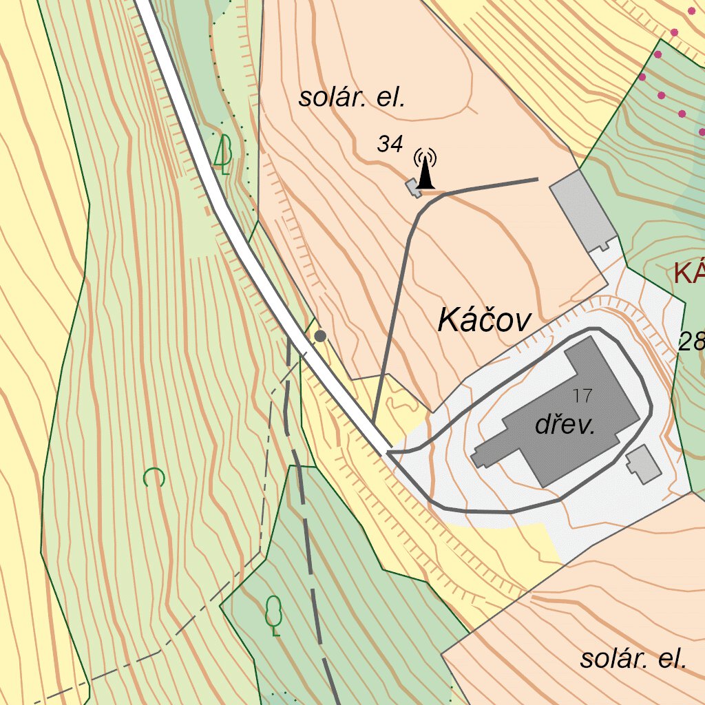 Turnov (0205-D-21-2) Map by Cesky urad zememericky a katastralni ...