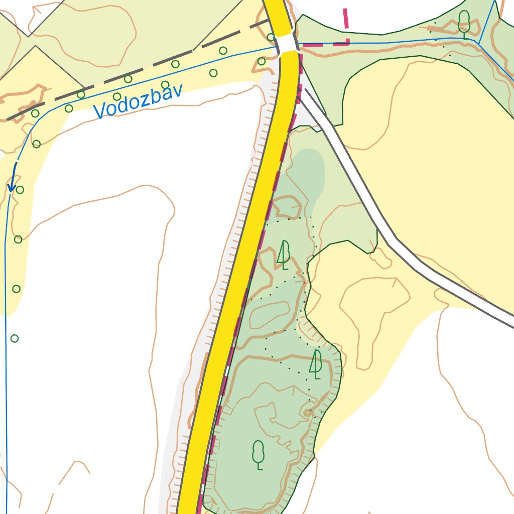 Úštěk (0204-D-21-1) Map by Cesky urad zememericky a katastralni ...