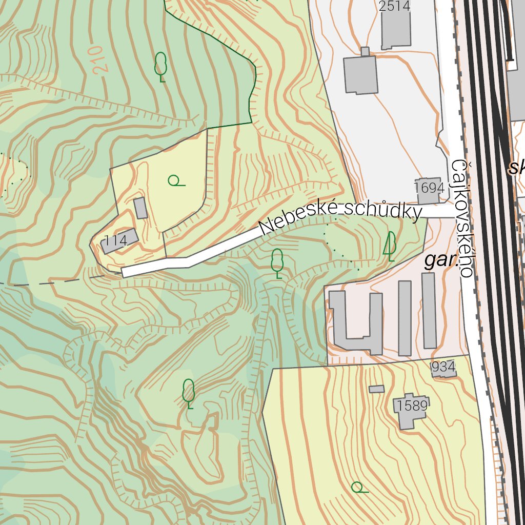 Ústí nad Labem (0204-A-23-2) Map by Cesky urad zememericky a ...