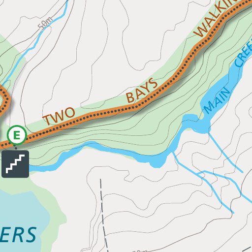 Two Bays Trail Map 4 Visitor Guide by Parks Victoria | Avenza Maps