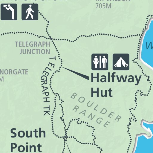 Wilsons Promontory National Park - Entire Park Map by Parks Victoria ...