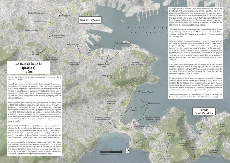 Sentier Métropolitain TPM - Le tour de la rade (partie 1) Map by ...