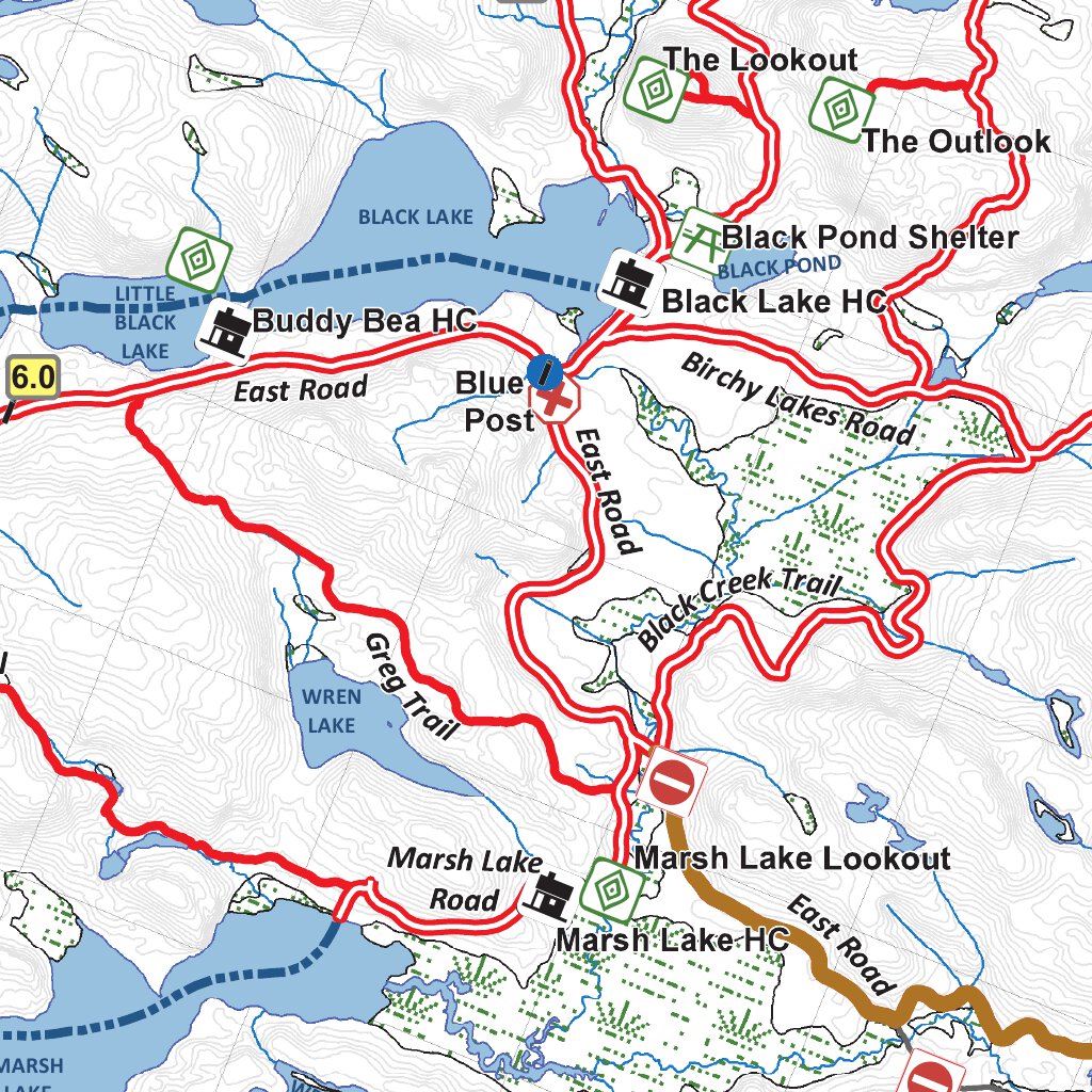 Winter Map - Haliburton Forest & Wild Life Reserve by Haliburton Forest ...