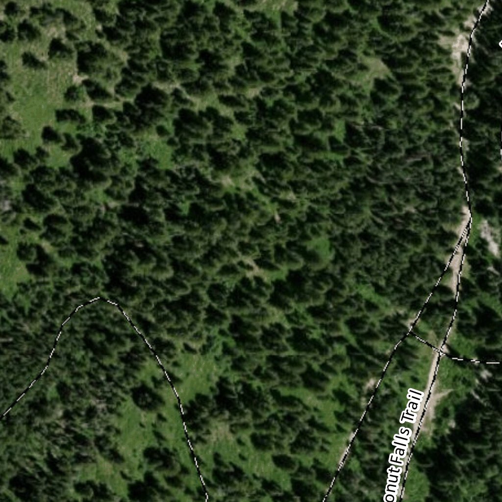 Cardiff Fork Private Land Aerial Lower Map by Maps for Motion | Avenza Maps