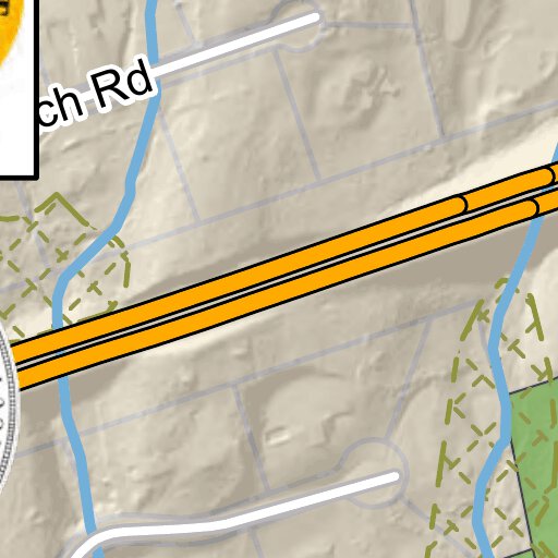 Racebrook Tract - Orange, CT Map by South Central Regional Council of ...