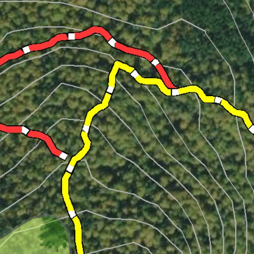 Sentier Lietto Map by Association sportive Miguick | Avenza Maps