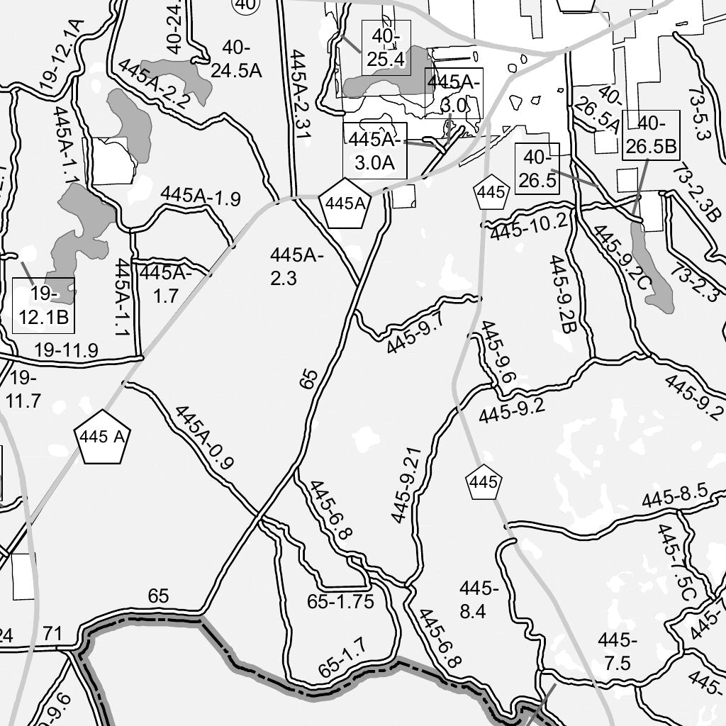 Motor Vehicle Use Map, MVUM, Ocala National Forest by US Forest Service ...