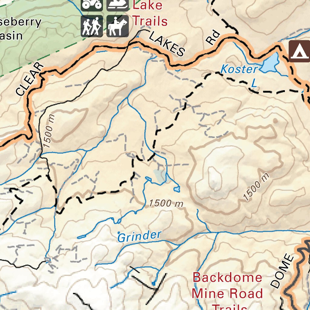 WMU 5-3 Cariboo Region 5 – Hunting Topo BC Map by Backroad Mapbooks ...