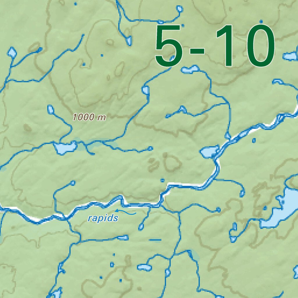 WMU 5-10 Cariboo Region 5 – Hunting Topo BC Map by Backroad Mapbooks ...