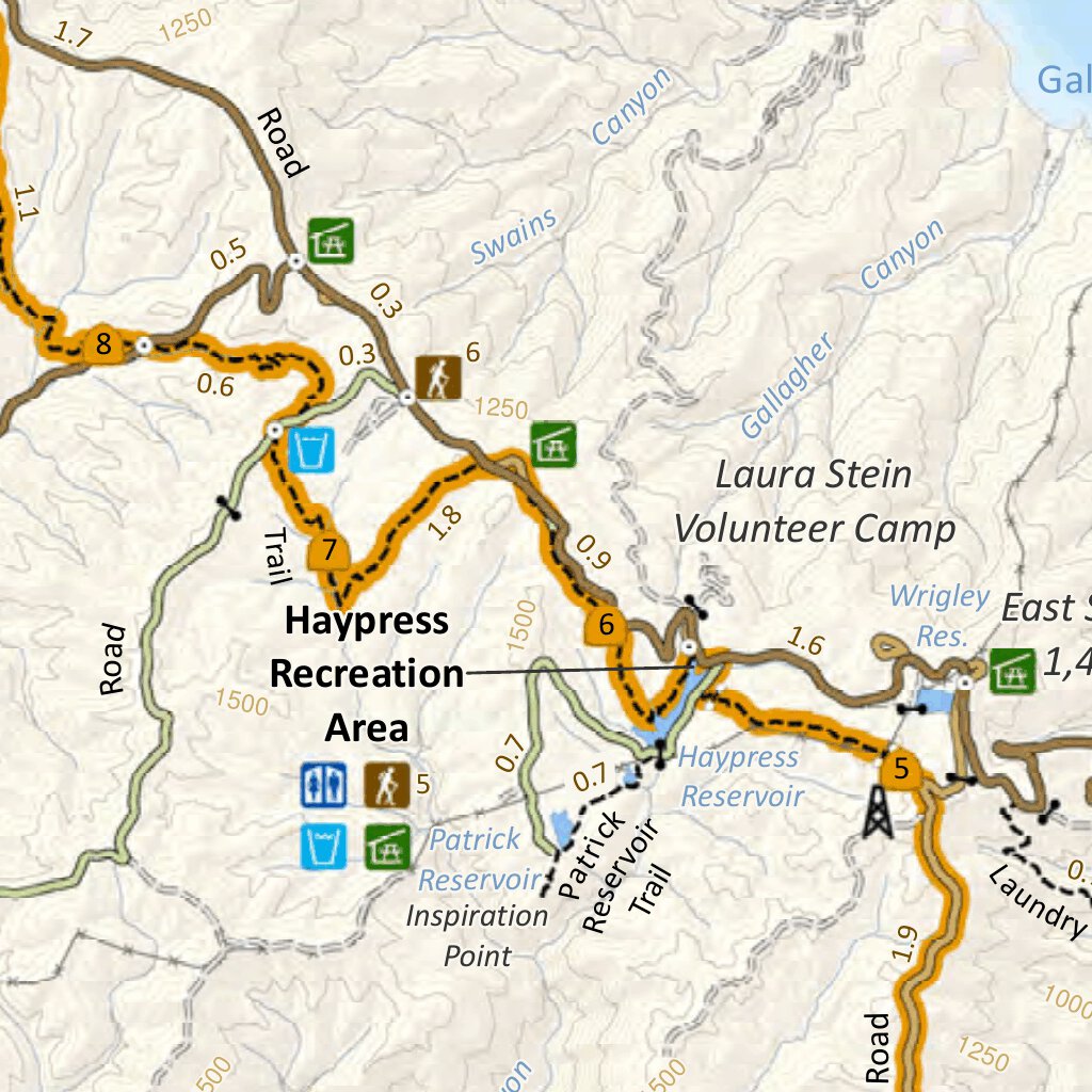 Catalina Island Trail Map by Catalina Island Conservancy | Avenza Maps