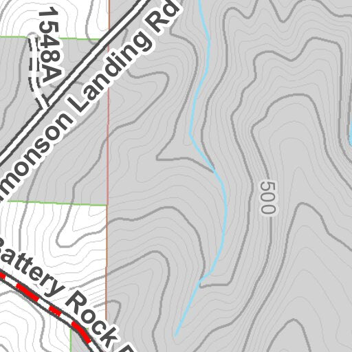 Battery Rock Leg E - Battery Rock Section Map by River to River Trail ...