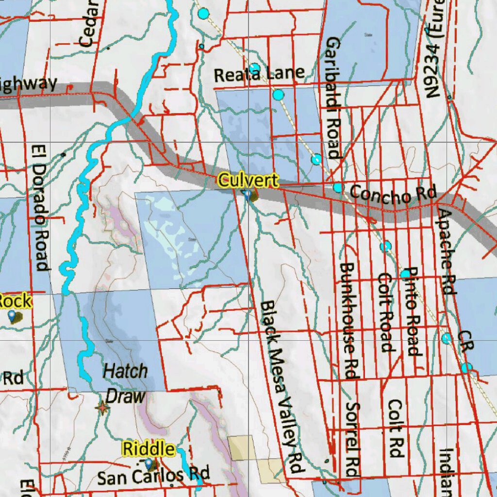 Arizona Unit 2A Mule Deer Hybrid Map by Arizona HuntData LLC | Avenza Maps