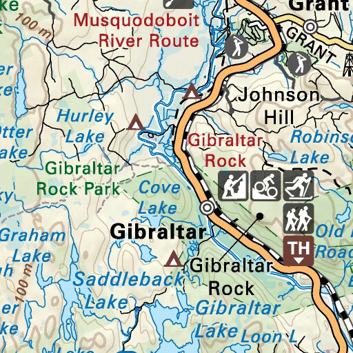 NSNS23 Stewiacke - Nova Scotia Topo Map by Backroad Mapbooks | Avenza Maps