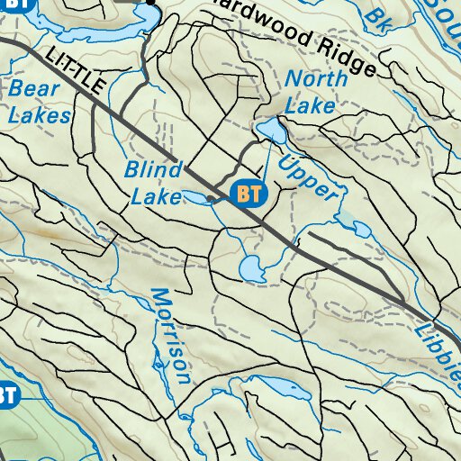 NBNB43 Red Rock - New Brunswick Topo Map by Backroad Mapbooks | Avenza Maps