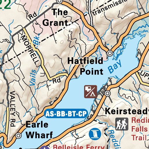 NBNB11 Hampton - New Brunswick Topo Map by Backroad Mapbooks | Avenza Maps