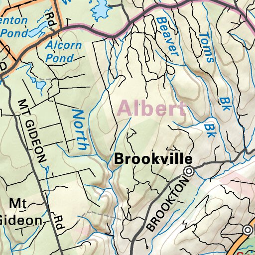 NBNB13 Fundy National Park - New Brunswick Topo Map by Backroad ...