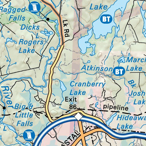 NBNB04 Grand Bay - New Brunswick Topo Map by Backroad Mapbooks | Avenza ...