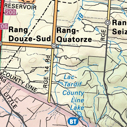 NBNB52 Saint-Quentin - New Brunswick Topo Map by Backroad Mapbooks ...