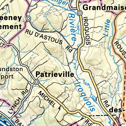 NBNB50 Edmundston - New Brunswick Topo Map by Backroad Mapbooks ...