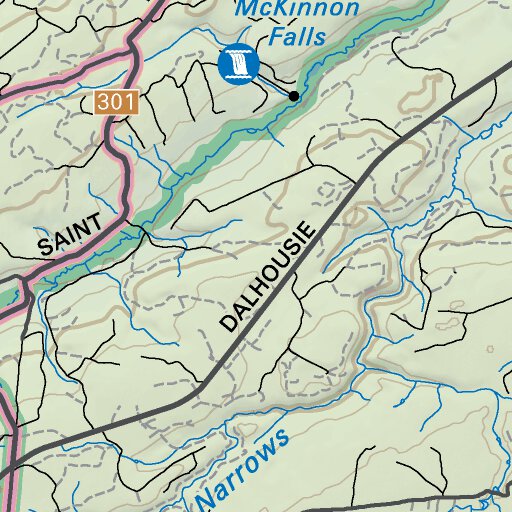 NBNB62 Campbellton - New Brunswick Topo Map by Backroad Mapbooks ...