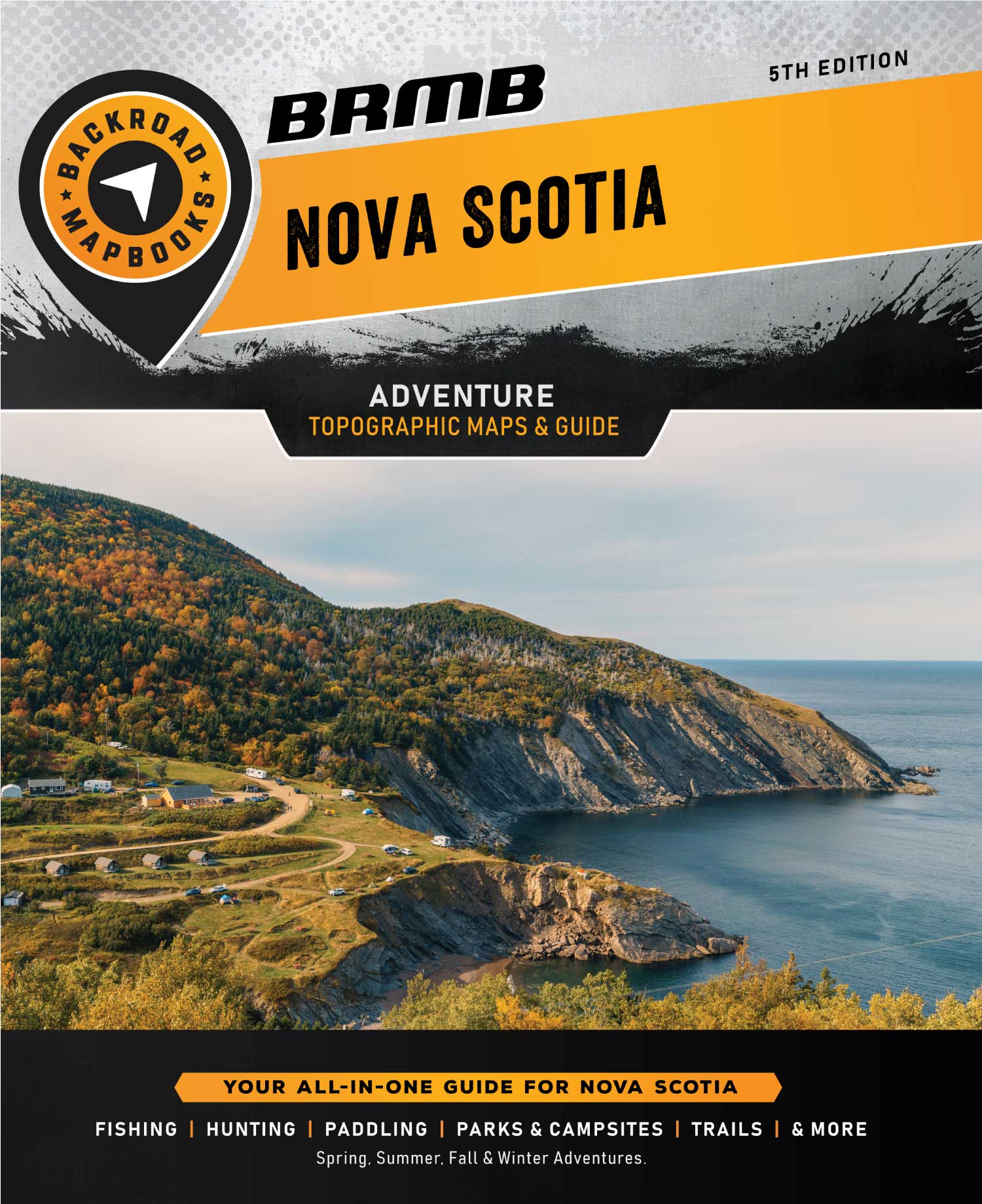 Backroad Mapbook Nova Scotia 5th Edition (NSNS Map Bundle) by Backroad ...