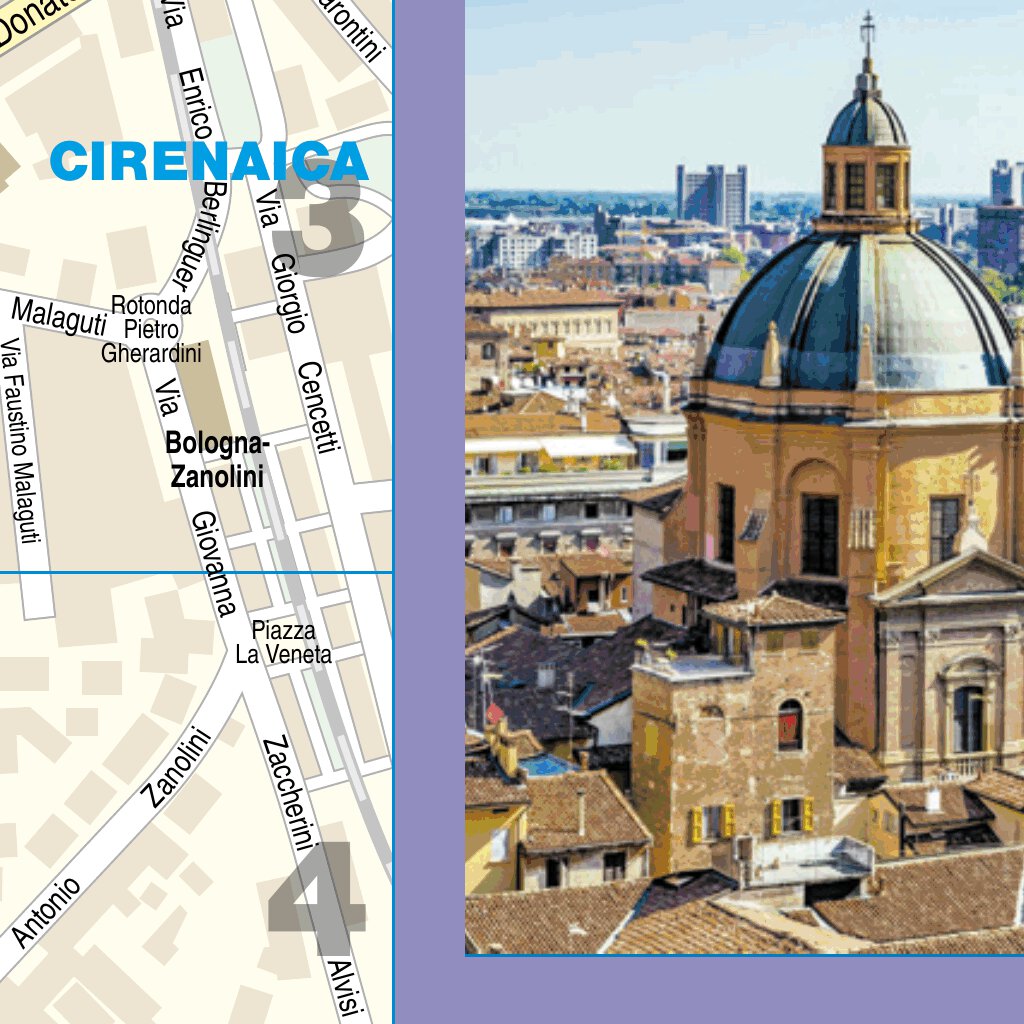 Citymap Bologna 2023 Map by Reise Know-How Verlag Peter Rump GmbH ...