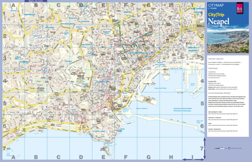 Citymap Naples 2023 Map by Reise Know-How Verlag Peter Rump GmbH ...