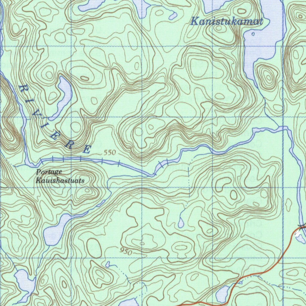Lac Nipi, QC (022F02 CanMatrix) Map by Natural Resources Canada ...