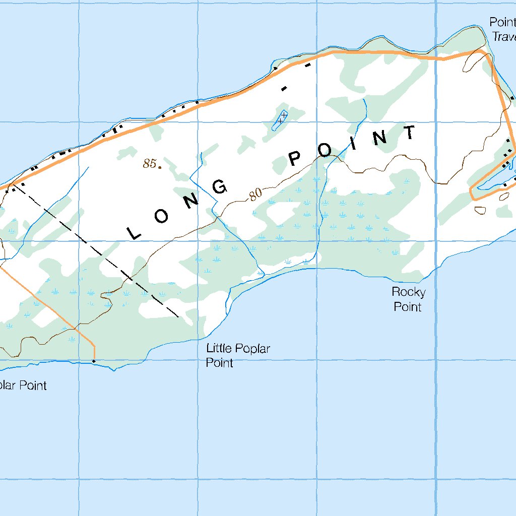 Yorkshire Island, ON (030N15 CanMatrix) Map by Natural Resources Canada ...