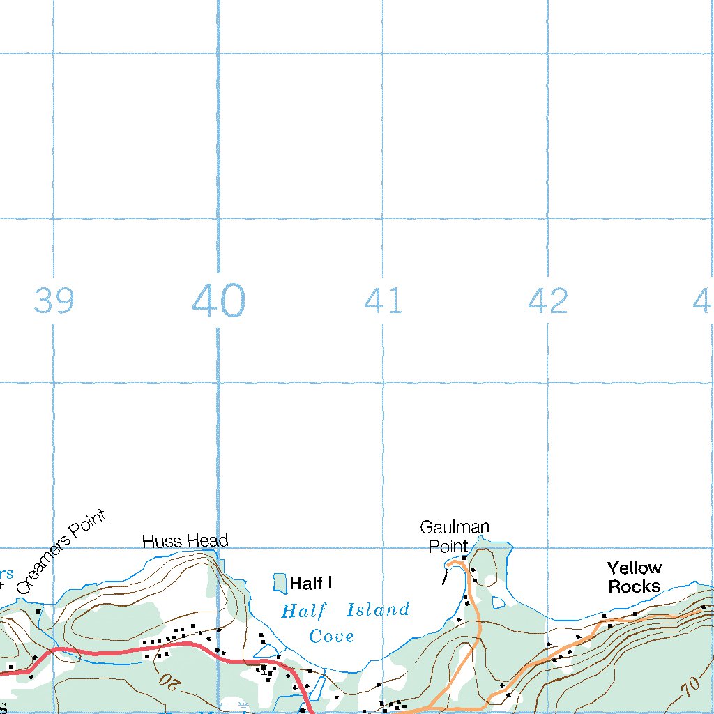 Chedabucto Bay, NS (011F06 CanMatrix) Map by Natural Resources Canada ...