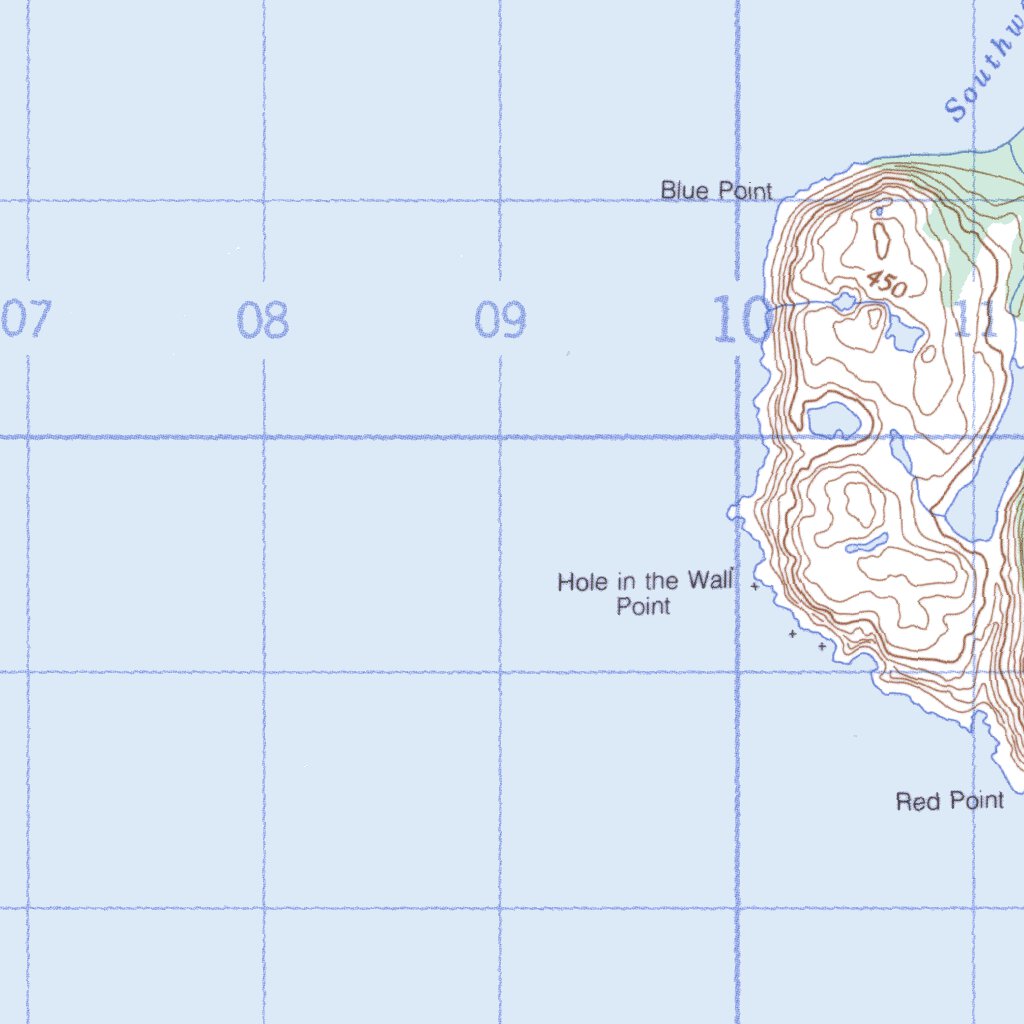 Merasheen, NL (001M08 CanMatrix) Map by Natural Resources Canada ...