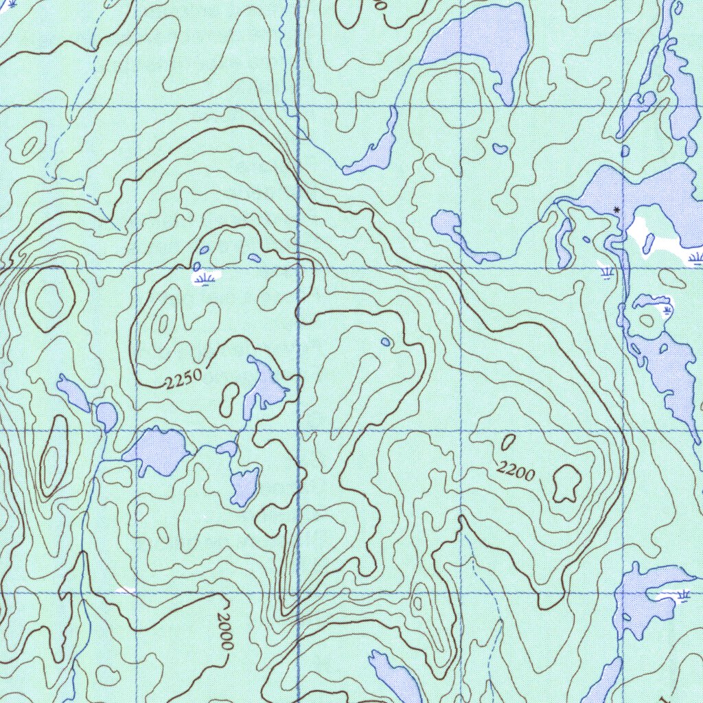 Lac Kallio, QC (032P02 CanMatrix) Map by Natural Resources Canada ...