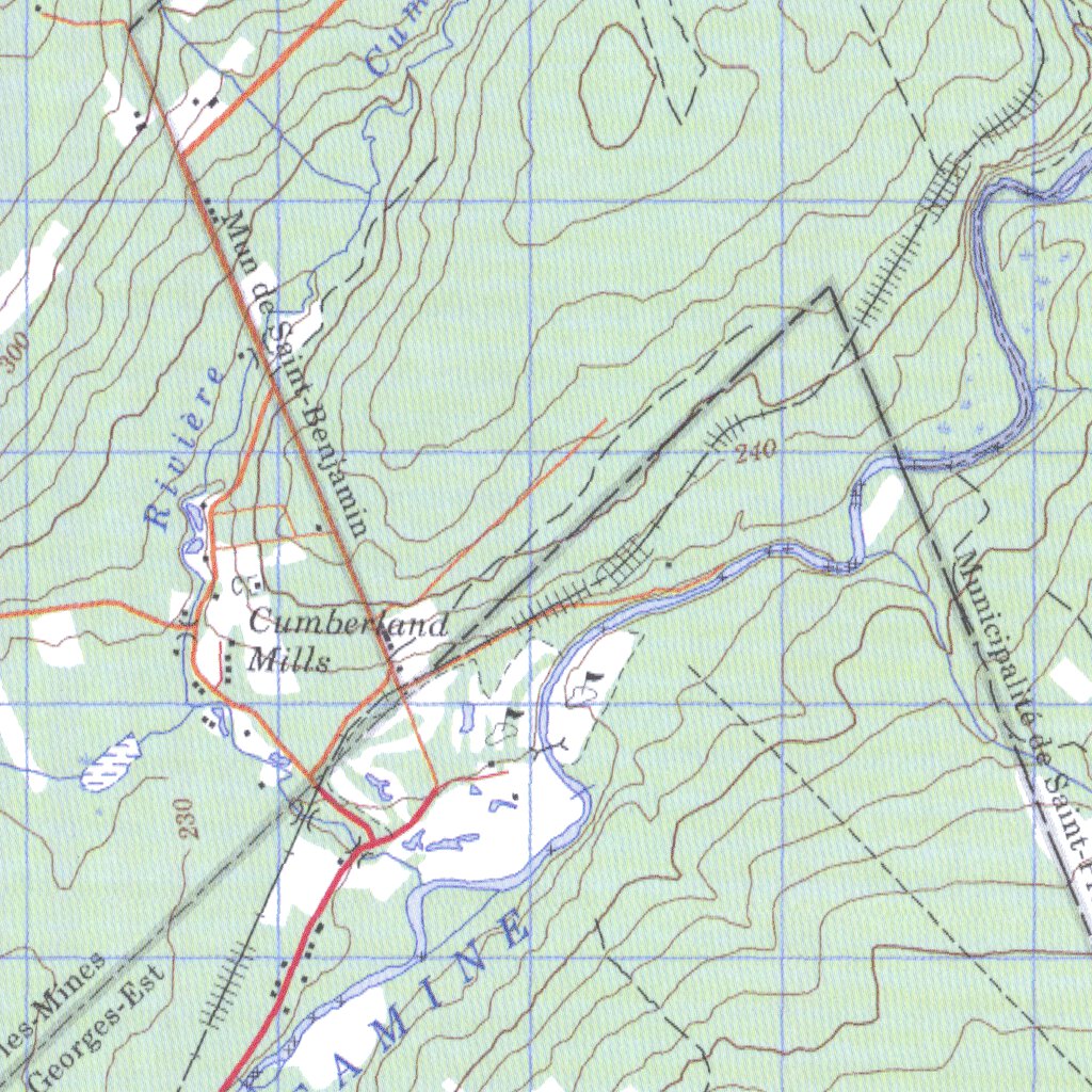 Beauceville, QC (021L02 CanMatrix) Map by Natural Resources Canada ...
