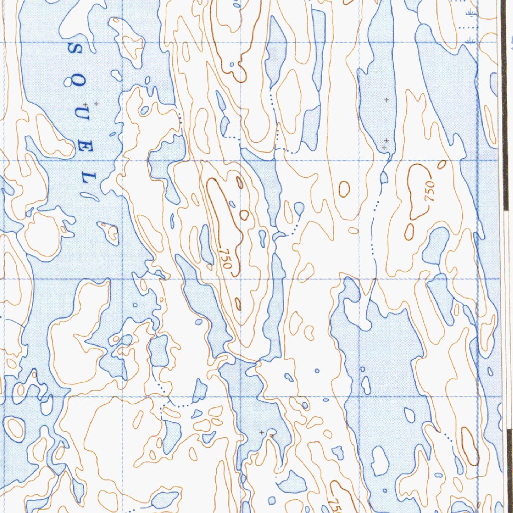 Lac Souel, QC (024F08 CanMatrix) Map by Natural Resources Canada ...