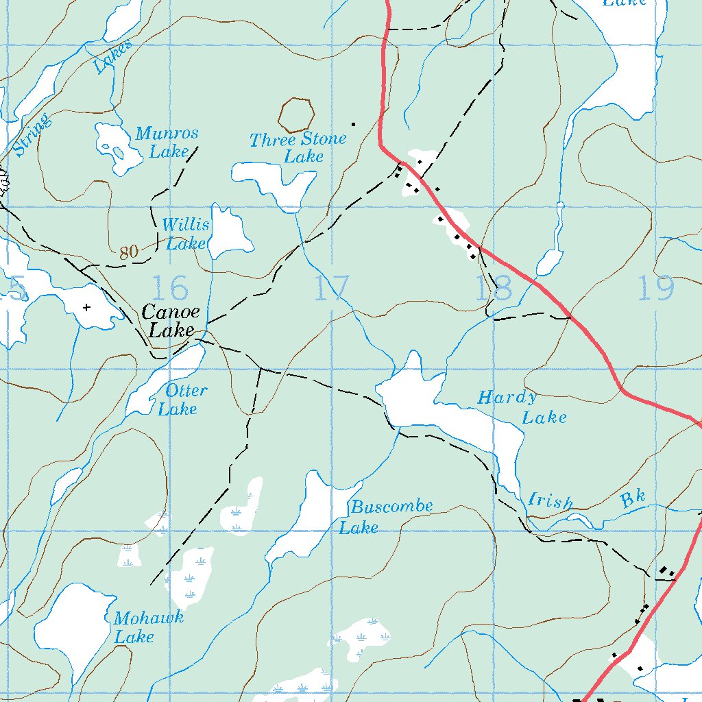 Mira River, NS (011F16 CanMatrix) Map by Natural Resources Canada ...