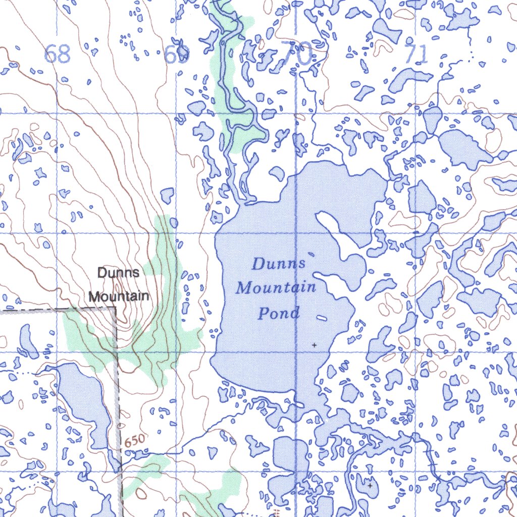 Gisborne Lake, NL (001M15 CanMatrix) Map by Natural Resources Canada ...