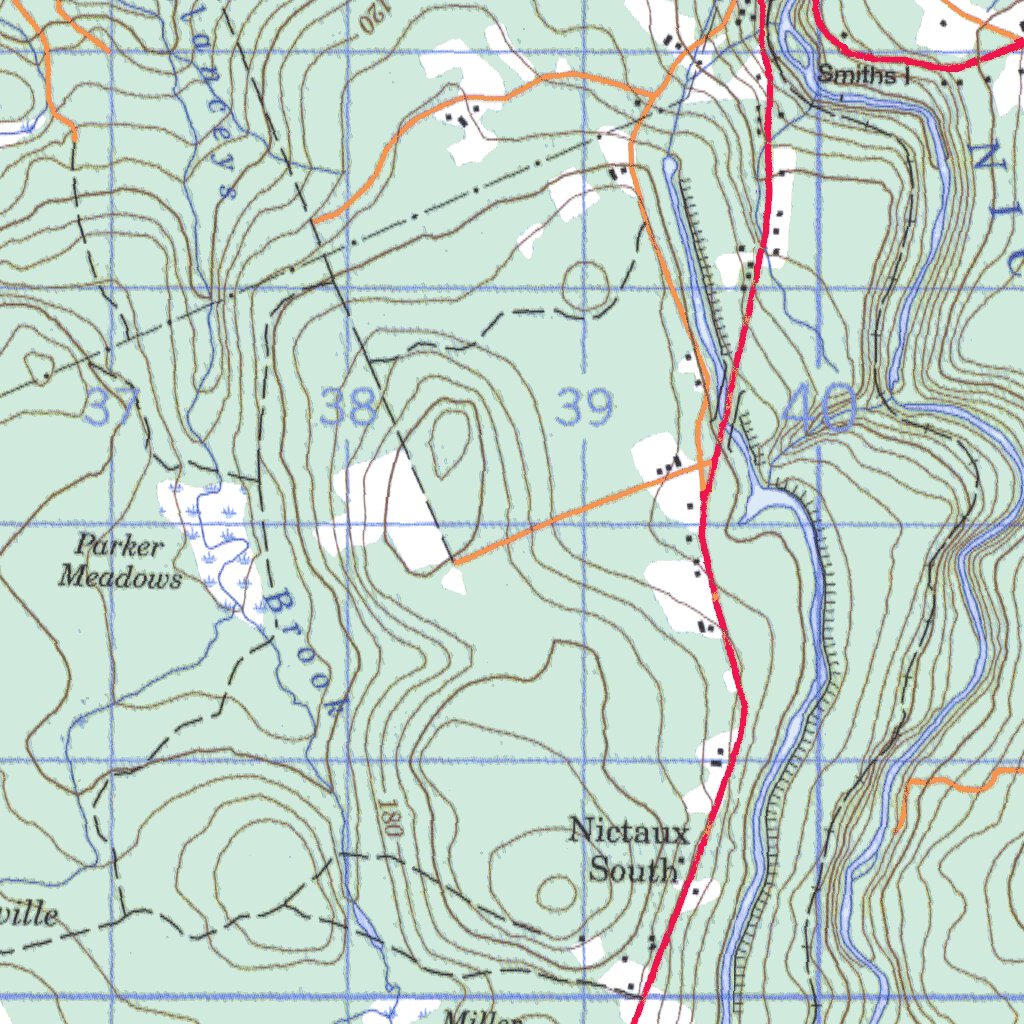 Bridgetown, NS (021A14 CanMatrix) Map by Natural Resources Canada ...