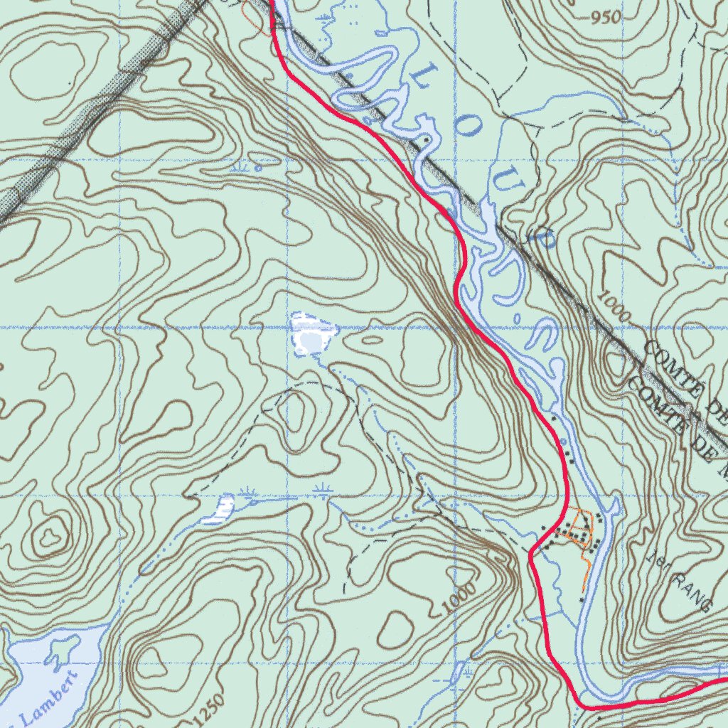 Lac Au Sorcier, QC (031I11 CanMatrix) Map by Natural Resources Canada ...