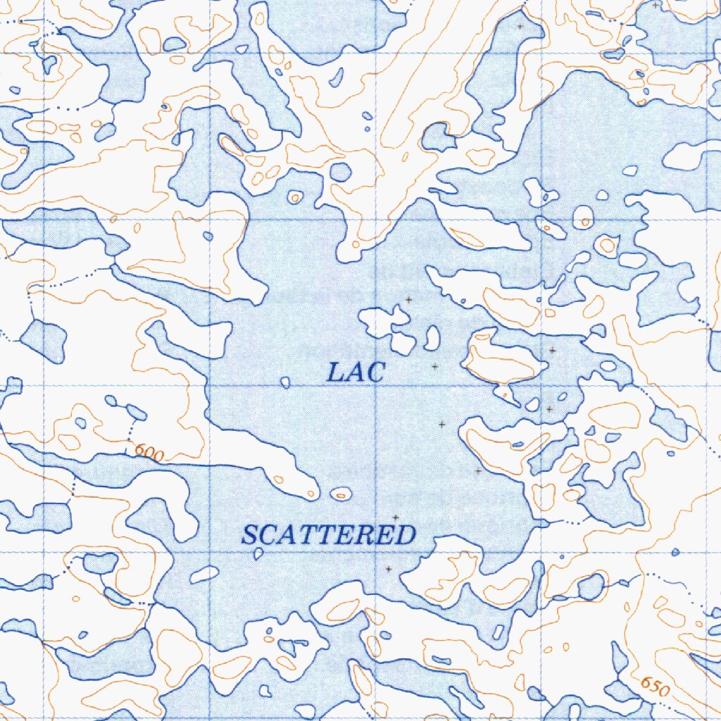 Lac Scattered, QC (024F15 CanMatrix) Map by Natural Resources Canada ...