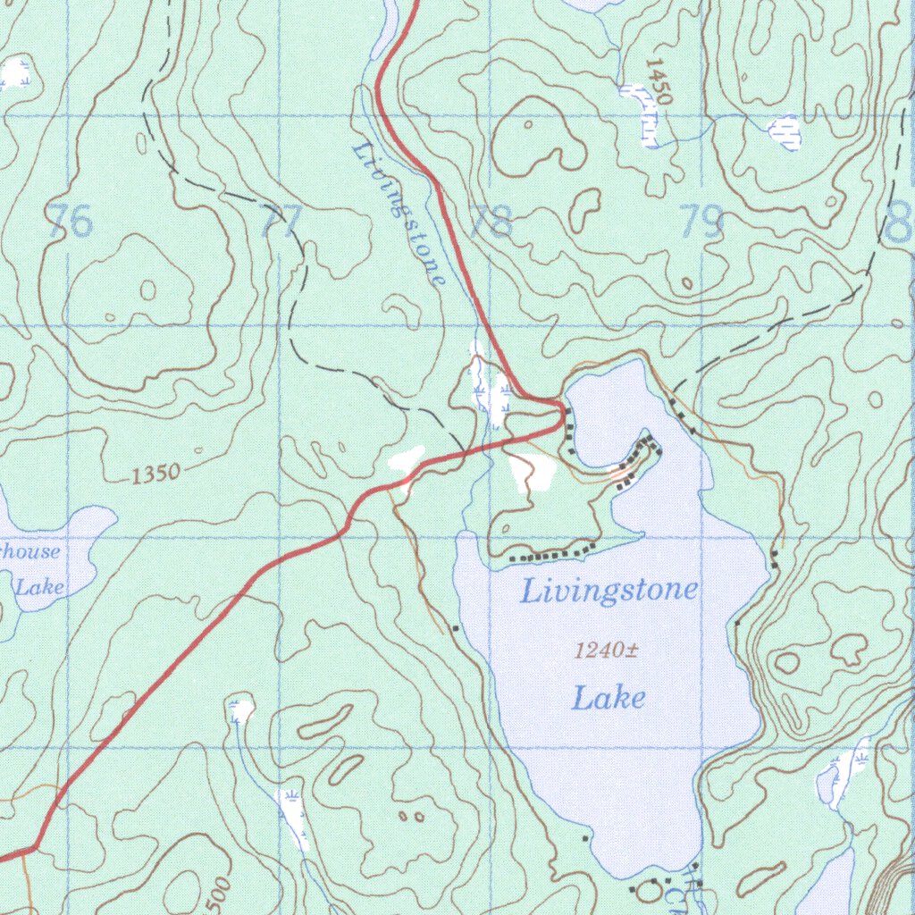 Kawagama Lake, ON (031E07 CanMatrix) Map by Natural Resources Canada ...