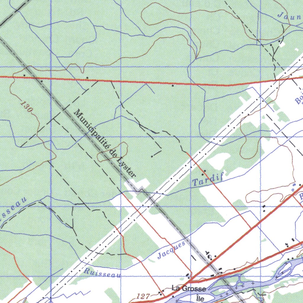 Lyster, QC (021L05 CanMatrix) Map by Natural Resources Canada | Avenza Maps