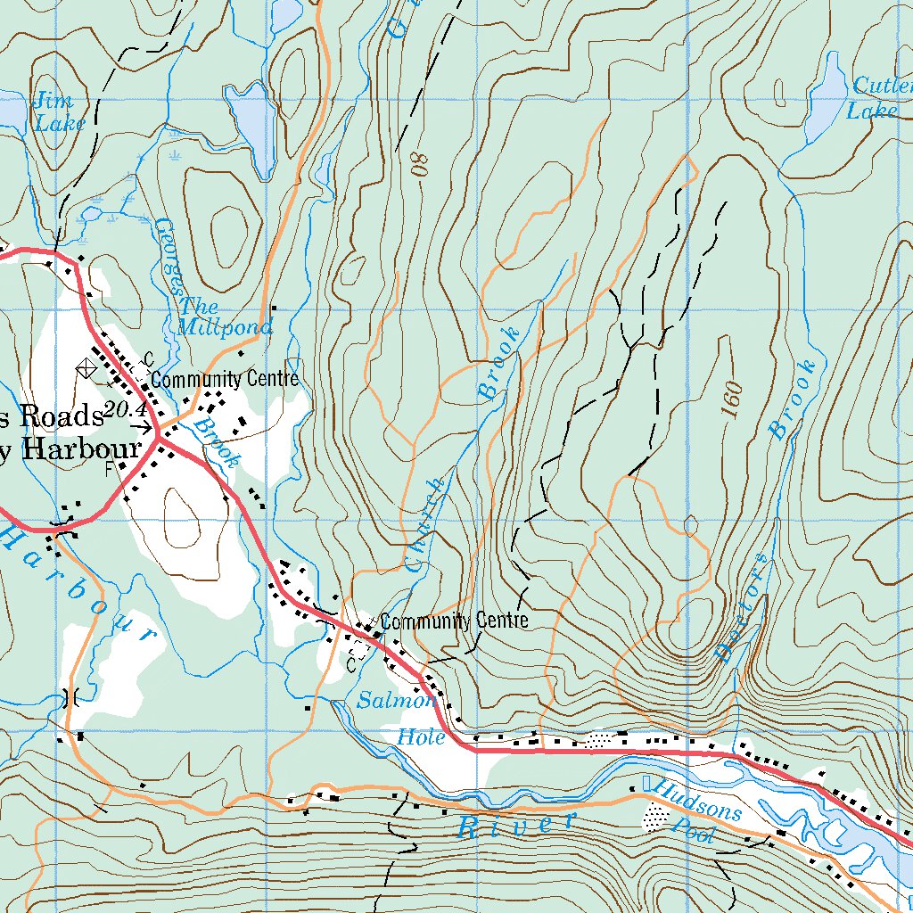 Guysborough, NS (011F05 CanMatrix) Map by Natural Resources Canada ...