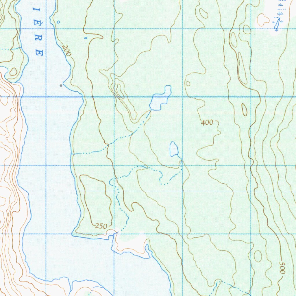 Lac La Lande West, QC (024F03 CanMatrix) Map by Natural Resources ...