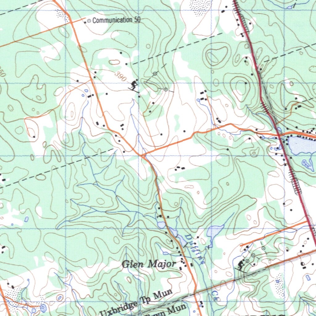 Newmarket, ON (031D03 CanMatrix) Map by Natural Resources Canada ...