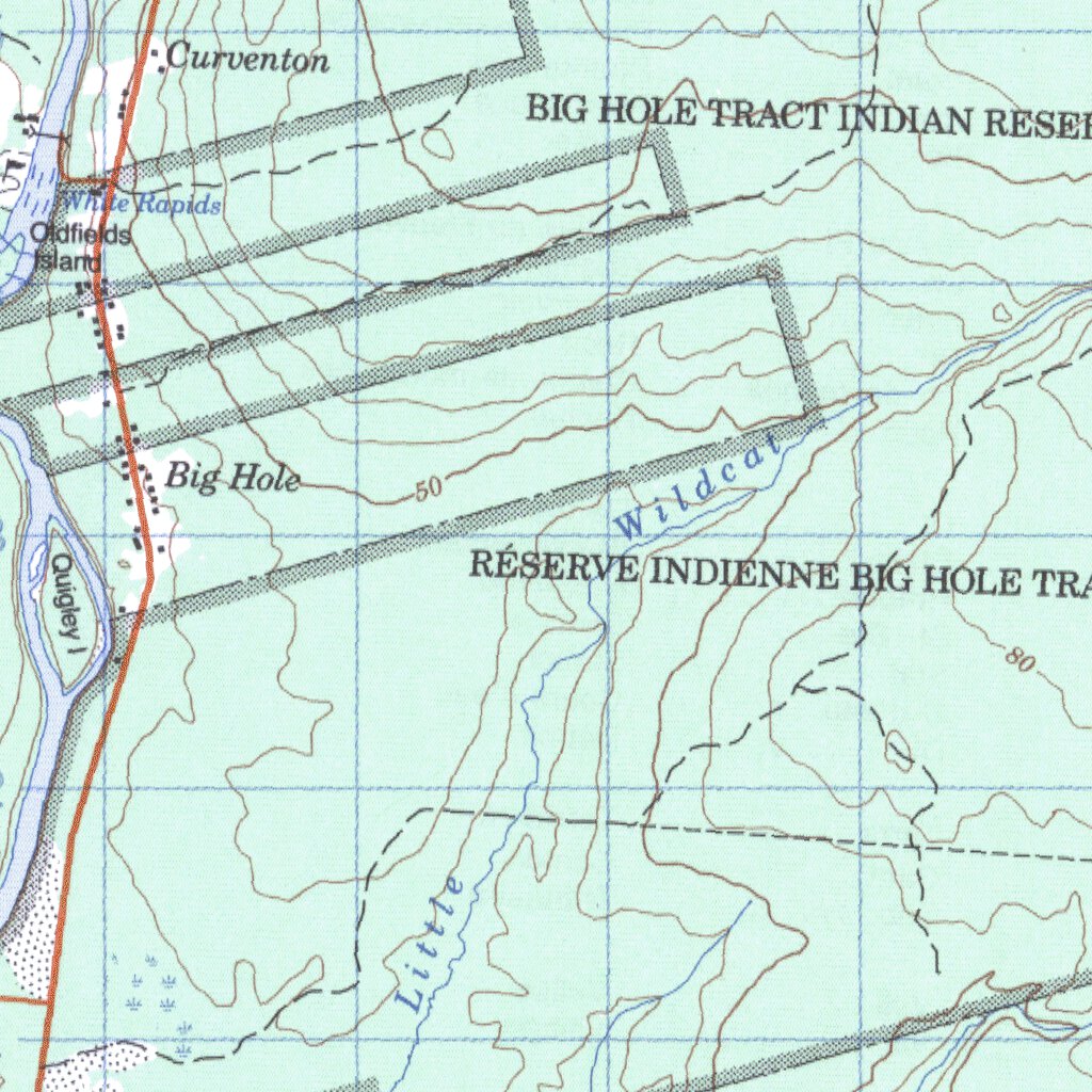 Sevogle, NB (021P04 CanMatrix) Map by Natural Resources Canada | Avenza ...
